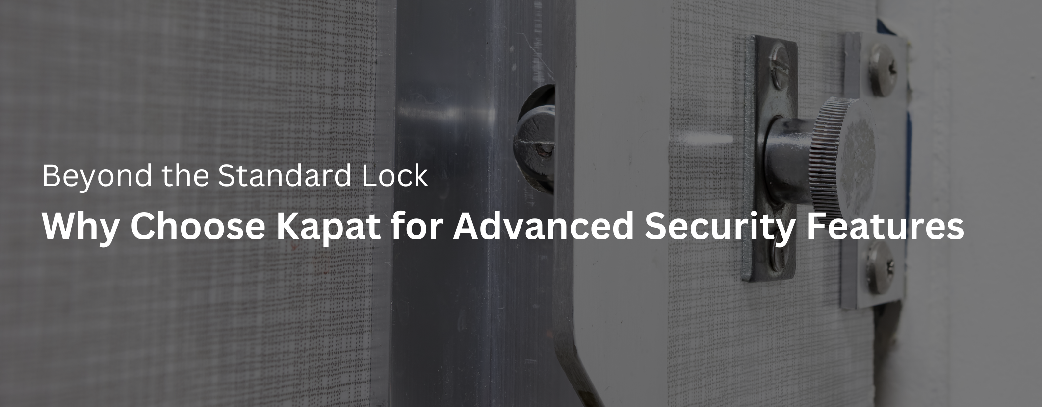 Harrison Locks - A Guide to Locks for Doors: Enhancing Your Security